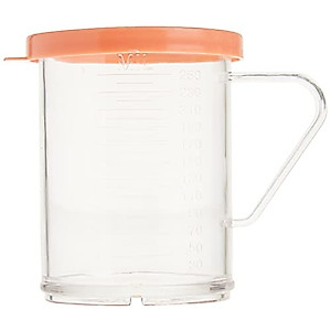 WINCO Dredge with snap on Lids, Clear