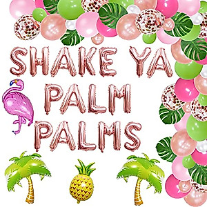 Beach Bachelorette Party Decorations, Luau Tropical Hawaii Bachelorette Party Decorations Hawaiian Bridal Shower Decor, Bachelorette Balloons Decor Favors Supplies Beach Bach Bachelorette Decorations