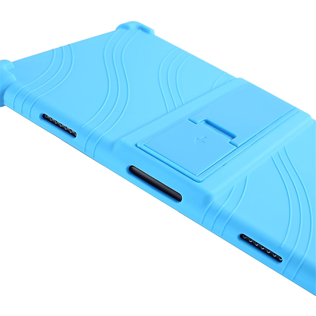 HminSen Case for Teclast P30S/M40 Plus Tablet, Silicone Stand Cover for Teclast P20S/P20HD/P40HD/M40/M40S/M40 PRO, for Blackview Tab 8/8E/Dragon Touch Notepad 102 10 Inch Tablet (Black)