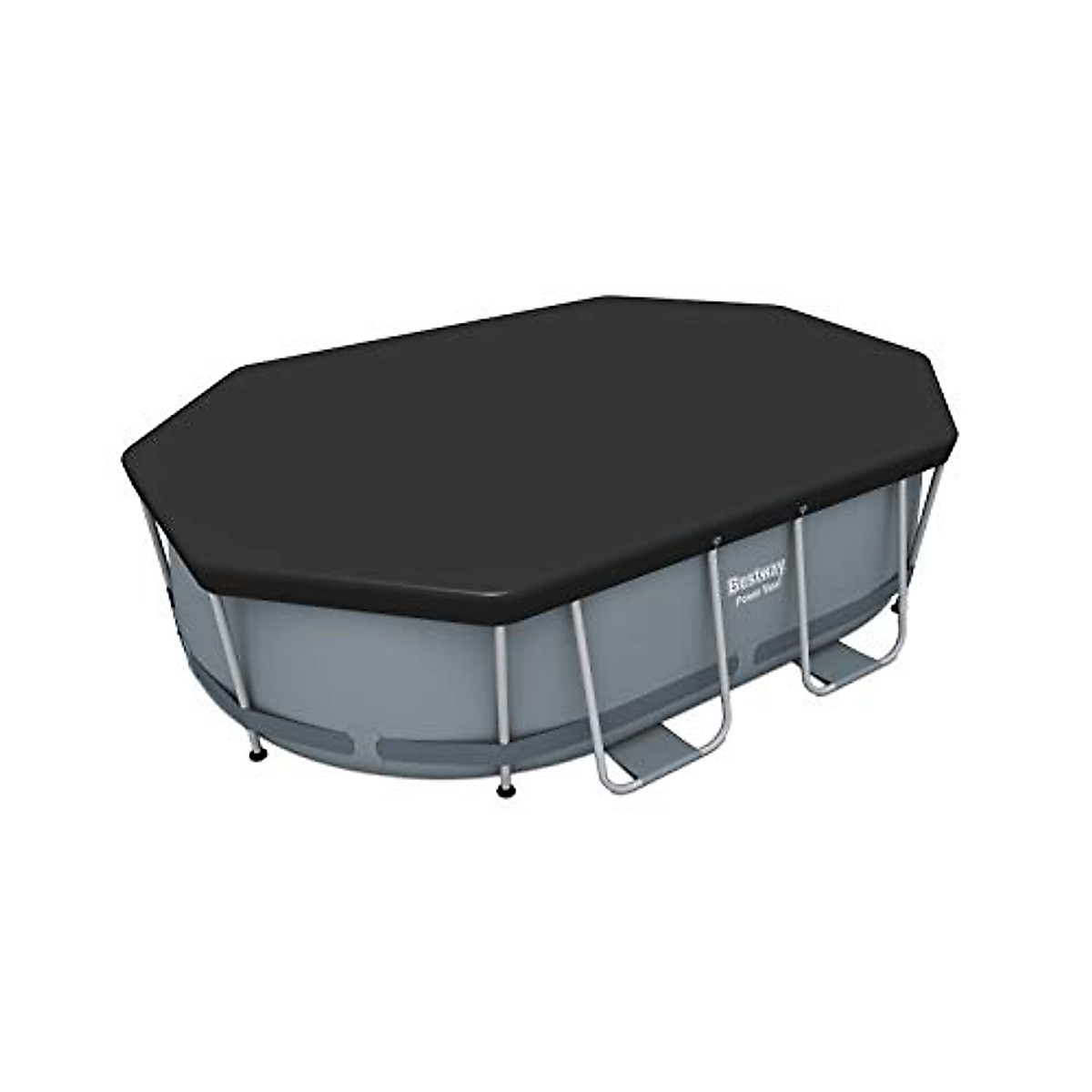 Bestway 58424 Flowclear Swimming Pool Cover, 9ft 10, Black
