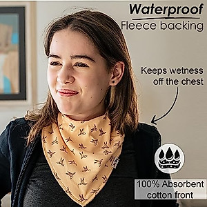 Lovjoy Large Bandana bibs For Kids 4+ Years/Special Needs Bibs/Kids, Teens & Adults