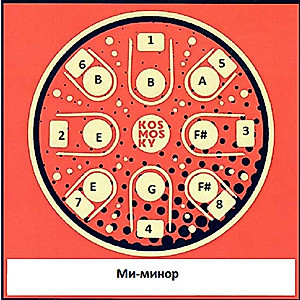 Tank Drum Kosmosky 9" (22 cm) KSY-131 "Mirror spiral" E minor/Hand Pan/Steel Drum/Tongue drum/Singing bowl