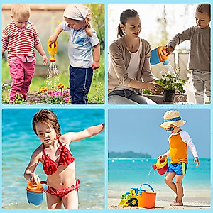 Anzmtosn Jumbo Watering Can for Kids - Beach Sand Toys Garden Play Time or Practical Use - Childs ABS Plastic Plant Garden Watering Can - Small Water Can for Boys Girls, Perfect for Easter Gift