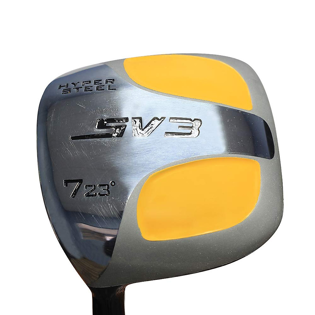 Senior Men's SV3-7 Wood Golf Club, Left Handed Senior Flex with Men's Senior Size Black Pro Velvet Grips