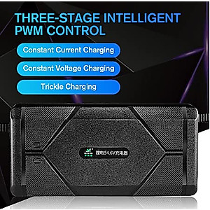 TCTYALR 370W Power 72v Peak 87.6v 24s 5A Electric Scooter chargerelectric Bike bicycke Scooter Golf cart Lithium Battery Charger 48V Lithium ion Charger