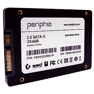 Periphio SSD 256GB 2.5" SATA3 High Speed Performance Boost Internal Solid State Drive for PC, Laptop, MAC