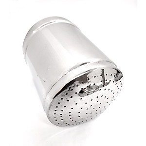 KERAM Coffee filter-drip coffee maker 2-3 cup/coffee bar accessories-stainless steel coffee filters-dripper camping-hiking reusable slow metal south indian pour over dripper