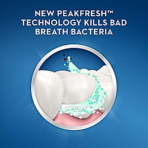 Crest 3D White Brilliance Blast Whitening Toothpaste, Energizing Mint, 3 Count