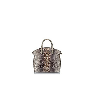 BRAHMIN Espresso Ombre Melbourne Large Duxbury Satchel