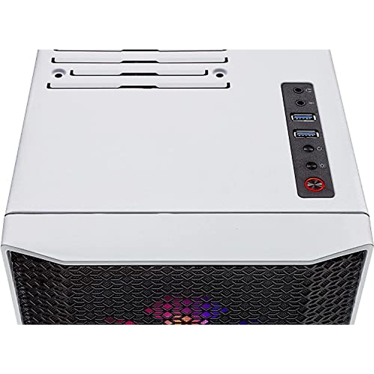 Skytech Gaming Skytech Blaze 3.0 Gaming PC Desktop – Intel i5-11400F, RX 6600, 1TB NVME, 16G DDR4 3200, 120mm AIO, AC Wi-Fi, Windows 10 Home 64-bit, White