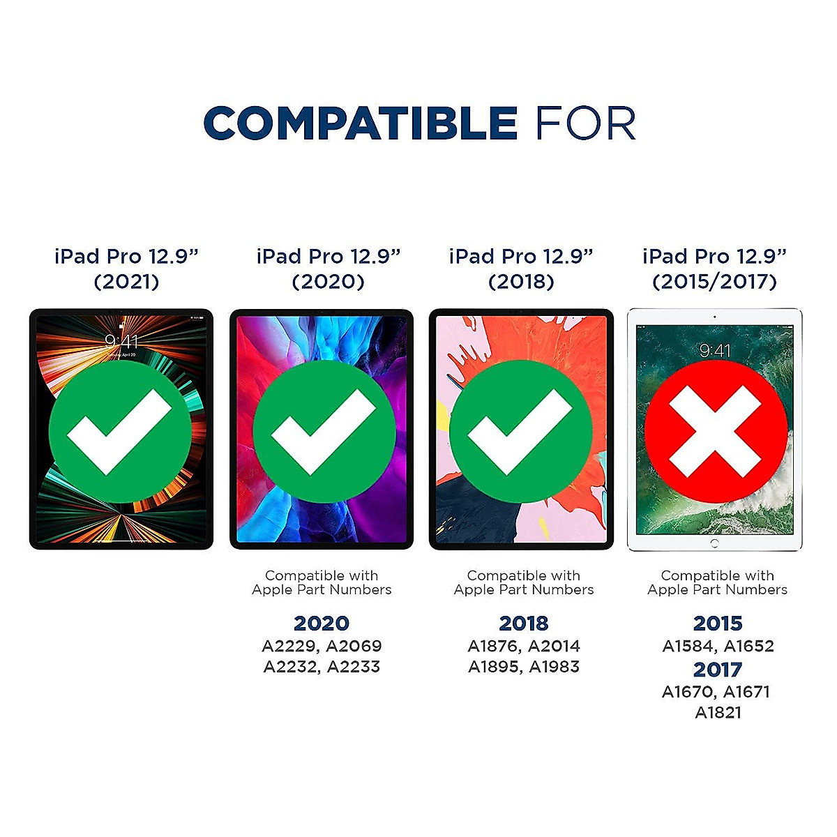 Tech Armor (2 Pack Matte Screen Protector Film for iPad Pro 12.9 Inch (2022/21/20/18) - Perfect for Drawing, Writing, and Note-taking like on Paper