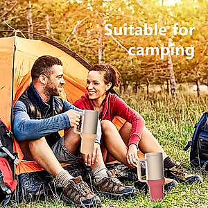 LayaVilla Stanley Snack Tray for 40 oz Stanley Tumbler with Handle, Silicone Resuable Stanley Cup Snack Tray, Stanley Cup Snack Bowl for Stanley Tumbler Accessories with a Boot (White)