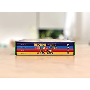 Sabrina Hahn's Art & Concepts for Kids 4-Book Box Set: ABCs of Art, 123s of Art, Animals in Art, and Bedtime with Art