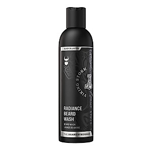 The Beard Struggle - Radiance Beard Wash - Silver Collection, Viking Storm - Cleanse, Nourish, & Softens Beard - Viking Beard Wash for Men (8 Fl oz)