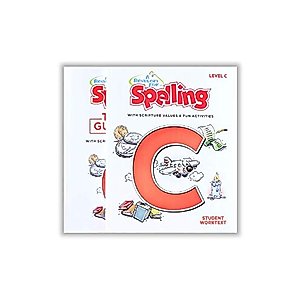 3rd Grade Spelling Homeschool Pack Level C by A Reason Set - Complete Curriculum Kit for Third Graders - Practice Workbook for Words, Vocabulary & Comprehension Skills - Kids Help Learning Workbooks