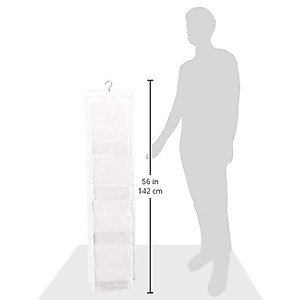 Whitmor Handbag File, Clear