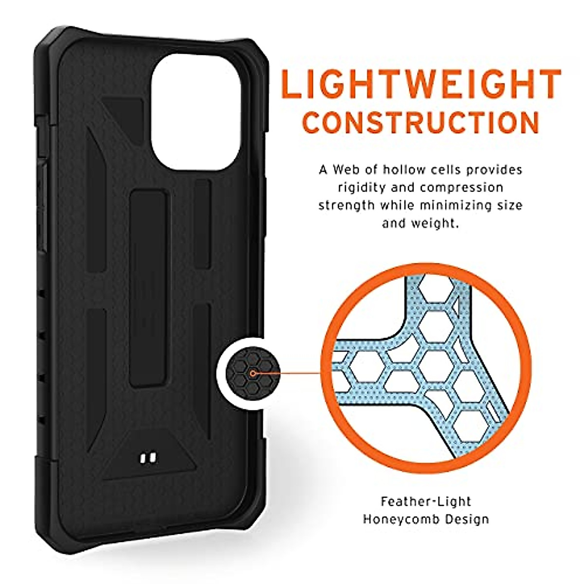 URBAN ARMOR GEAR UAG Designed for iPhone 12 Pro Max 5G [6.7-inch Screen] Rugged Lightweight Slim Shockproof Pathfinder Protective Cover, Black