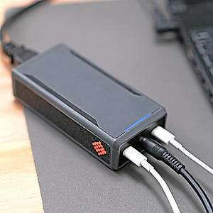 240W 230W GaN AC Adapter & USB C Fast Charger - Gaming Laptop Charger for Dell Alienware M17 M16 M15 M14 R1 R2 R3 R4 R5 M17X R2 R3 M18X Area-51m R2 G5 G7 G15 M6400 M6500 and More...(+Dell Adapter)