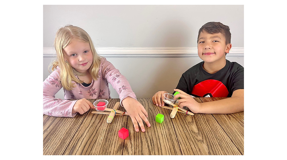 Craft Stick Catapults Kit – Supplies for 30 Catapults, Complete STEM ...