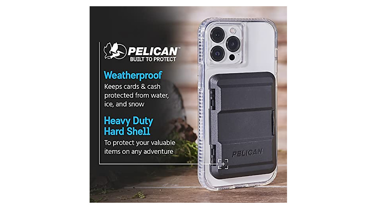 Pelican Magnetic Wallet - Slim, Secure for iPhone 12 & Up
