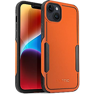 Poetic Neon Series iPhone 14 Case, Dual Layer Heavy Duty Tough Rugged Light Weight Slim Shockproof Protective Drop Protection Phone Case 2022 New Cover for iPhone 14 (6.1 Inch), Orange