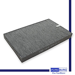 PUREBURG True HEPA Replacement Filter Compatible with Sharp FP-F50UW KC-830U FP-P30U Air Purifiers, Replaces Parts FZ-F50HFU FZ-P30SFU,1-Pack