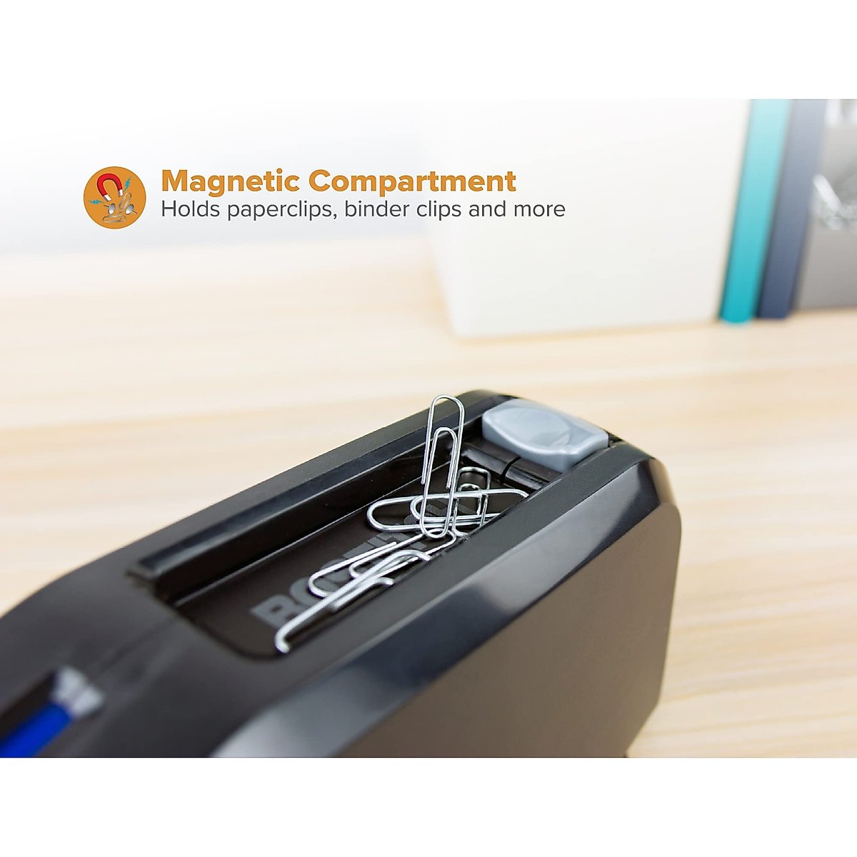Bostitch Office Impulse Heavy Duty Electric Stapler Value Pack, 30 Sheet Capacity, Includes 5,000 Staples & Staple Remover, No-Jam, Faster Stapling, Black