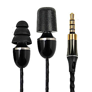 ISOtunes Wired Earplug Headphones, Recently Improved, 29 NRR, Noise Cancelling Mic, IPX5 Waterproof, Ultra-Durable Braided Wire, OSHA Compliant Noise Isolating Earbuds