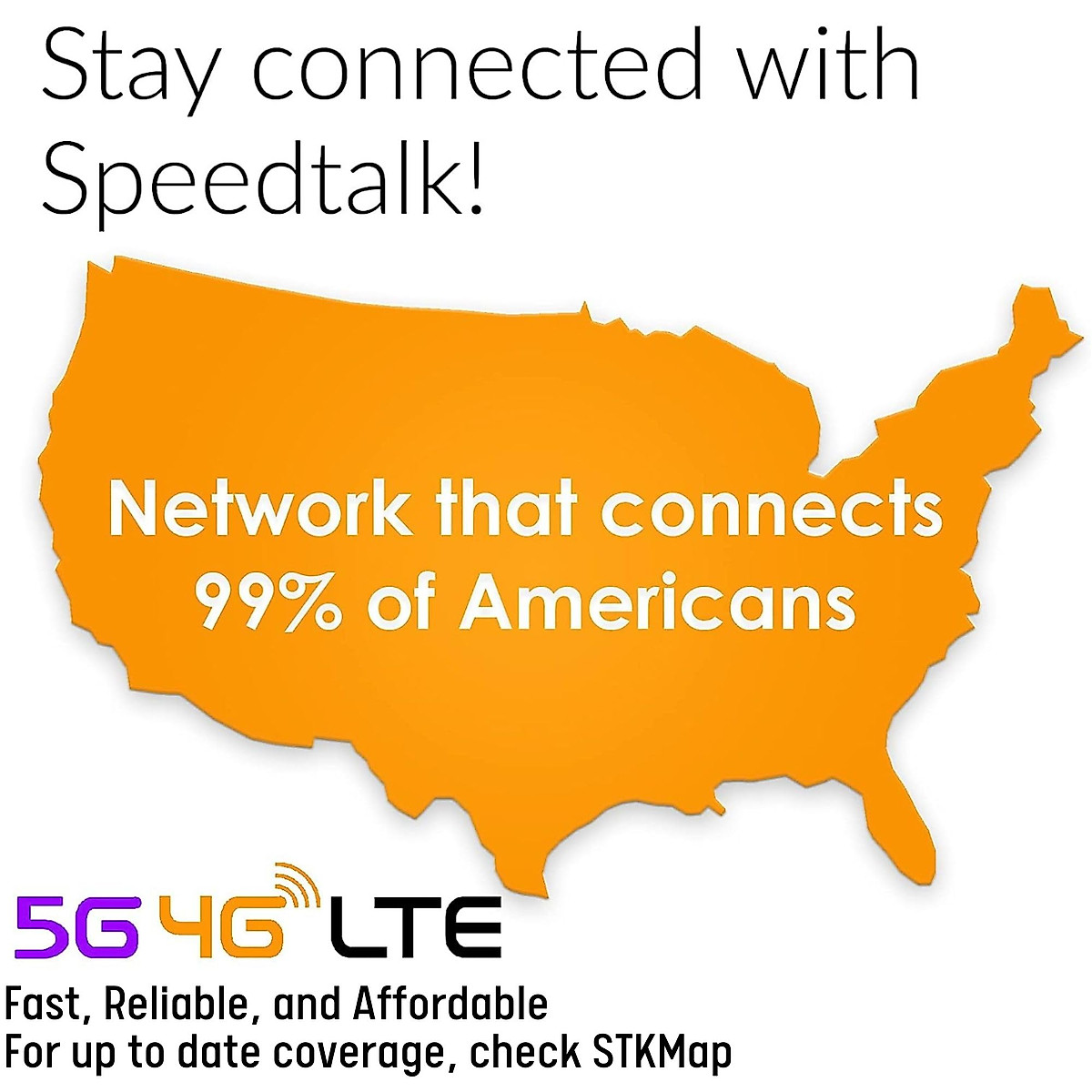 SpeedTalk Mobile $10 Tracker SIM Card Kit w/Unlimited Data for 4G GPS Tracking Devices locators Pet Senior Kids Car | 3 in 1 Simcard Standard Micro Nano | No Contract 30 Days Service Plan US Coverage