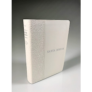 Santa Biblia NTV, Edición personal, letra grande (SentiPiel, Blanco, Letra Roja) (Spanish Edition)