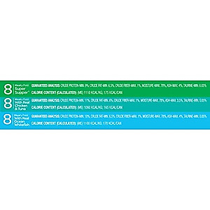 9Lives Seafood & Poultry Favorites Wet Cat Food Variety 5.5 Ounce (24 Pack)