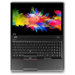 Lenovo ThinkPad P53 Mobile Workstation 15.6" FHD Display - Intel Core i7-9850H, 16GB RAM, 512GB SSD, NVIDIA Quadro T1000, Backlit Keyboard, Fingerprint Reader, Windows 10 Pro (Renewed)
