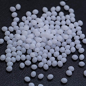 EXCEART 100g Plastic Thermal Adhesive Beads for Tooth Repair, Custom Grip, Model Making