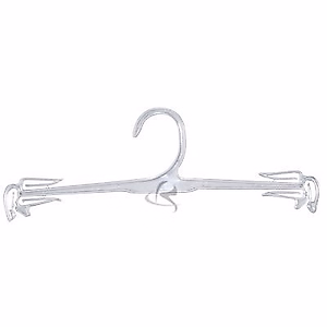 Roxy Display HA-GS-19 (100pcs) Clear Plastic Hanger