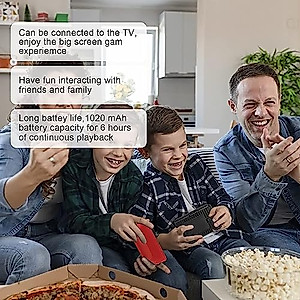 Handheld Game for Children, Portable Retro Video Game with 500 Classic FC Games 2.8-Inch Color Screen, Retro Mini Game, Support TV Connection & Two Players