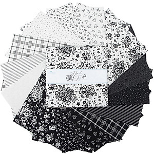 Dani Mogstad Black Tie 10" Stacker 42 10-inch Squares Layer Cake Riley Blake Designs 10-13750-42