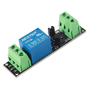 AITRIP 8 Pack 3V 1 Channel Relay Power Switch Module with Optocoupler Opto Isolation High Level Trigger for IOT ESP8266 Development Board