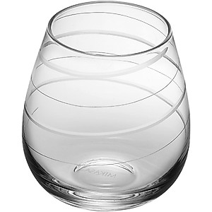 Mikasa Cheers Stemless Wine Glass, 14-Ounce, Set of 4