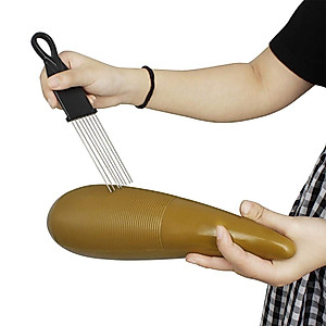 Tongina Professional Novelty Guiro W/Scraper Percussion Instrument of Puerto Rico