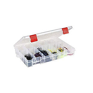 Plano Rustrictor StowAway Utility Box, Premium Tackle Storage with Rust Prevention, 3600, Clear (PLASV360)