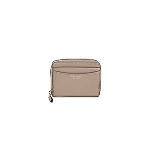 Marc Jacobs Women's The Slim 84 Zzip Around Wallet, Cement, Grey, One Size