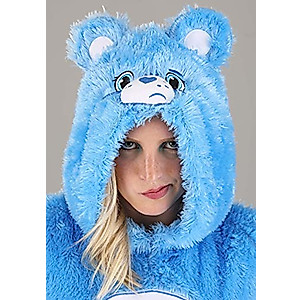 Adult Care Bears Classic Grumpy Bear Costume Grumpy Bear Onesie Suit for Men and Women Medium