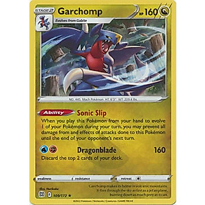 Garchomp - 109/172 - Holo Rare - Sword & Shield: Brilliant Stars