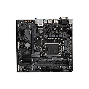 GIGABYTE H610M S2H DDR4 (H610/ Intel LGA 1700/ Micro ATX/ DDR4/ Single M.2/ PCIe 4.0/ USB 3.2 Gen1/ Realtek GbE LAN/Motherboard)