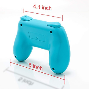 HEATFUN Switch Joy Con Grips, Comfortable Switch Joy Con Controller Grips - Blue and Red