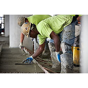 SHOWA Atlas 300 Natural Latex Palm Coated General Purpose Work Glove, Blue, Large (Pack of 12 Pair)