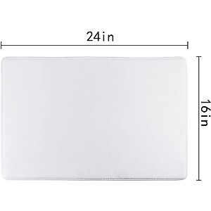 Nichpedr Welcome Rectangular Door Mat in N Out Household - Burger Entrance Way Rugs Doormats Soft Non-Slip Washable Bath Rugs Floor Mats for Home Bathroom Kitchen 16x24 Inch