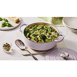 Le Creuset Enameled Cast Iron Signature Sauteuse Oven, 3.5 qt., Meringue