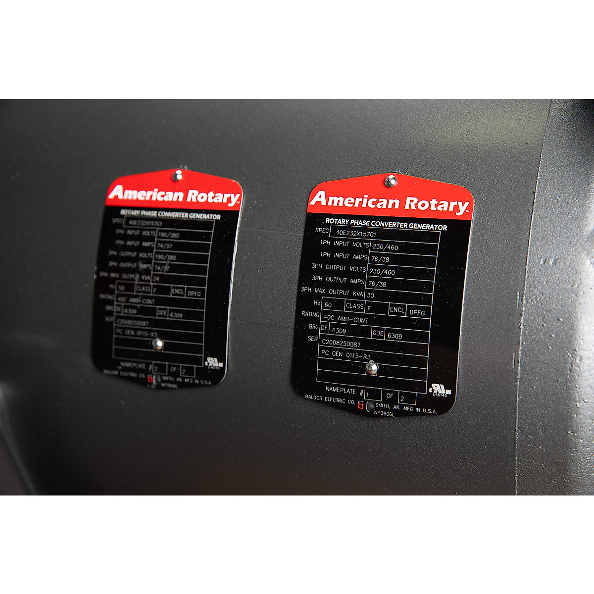 Rotary Phase Converter 10HP 1 to 3 Phase ADX10 CNC Extreme Duty | Can Start up to a 5Hp / 14 Amp 208-240v Load