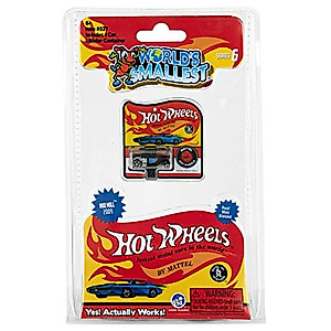 Worlds Smallest Hot Wheels Series 6, Red, 527